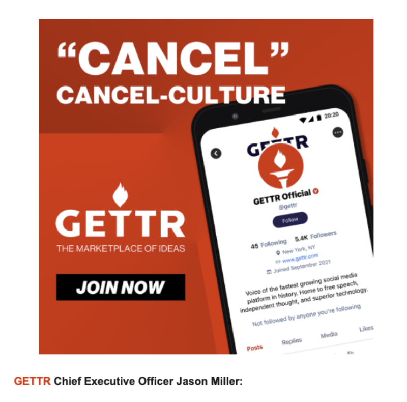 GETTR Officially Announces Brand New Multilingual Live-Streaming ...