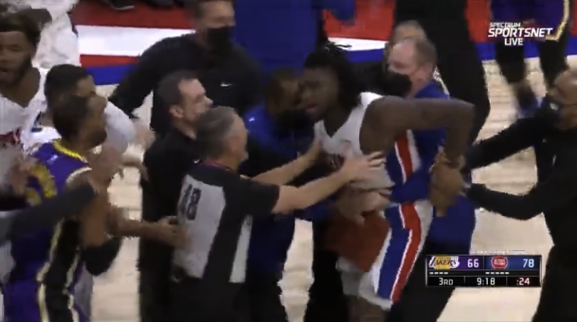 WATCH: Insane Video Shows Lebron James Running Away Scared After ...