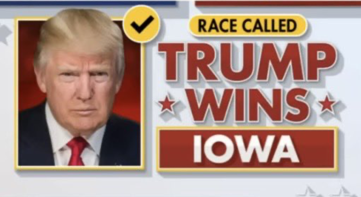 LANDSLIDE! President Trump Wins Iowa With Historic Victory Margin - The ...